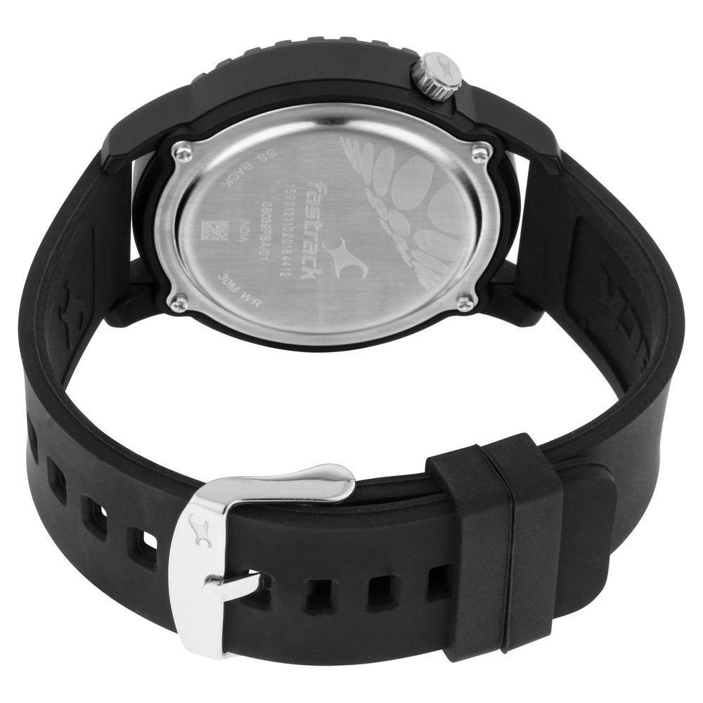 Buy Online Fastrack Quartz Analog Red Dial Silicone Strap Watch for ...