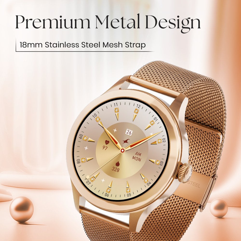 Buy Online Fastrack Noir Pro Womens Smartwatch with 3.0 cm Super AMOLED ...