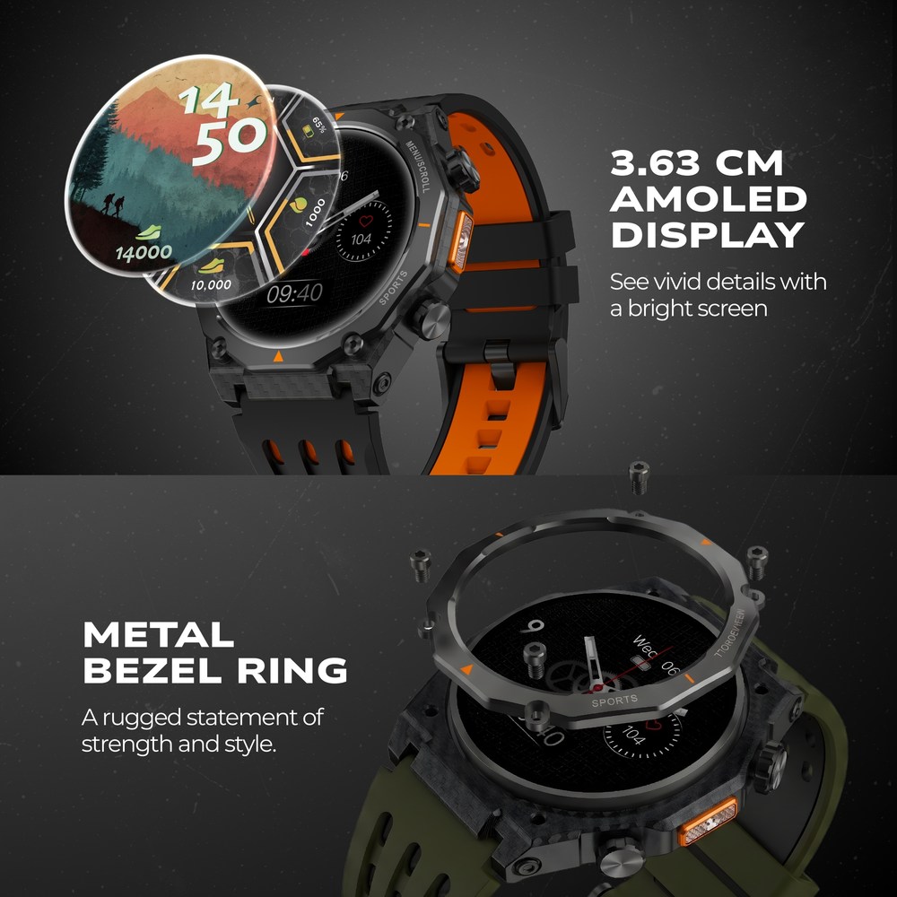 Buy Online Fastrack Xtreme Adventure Smartwatch with 1.43" AMOLED ...