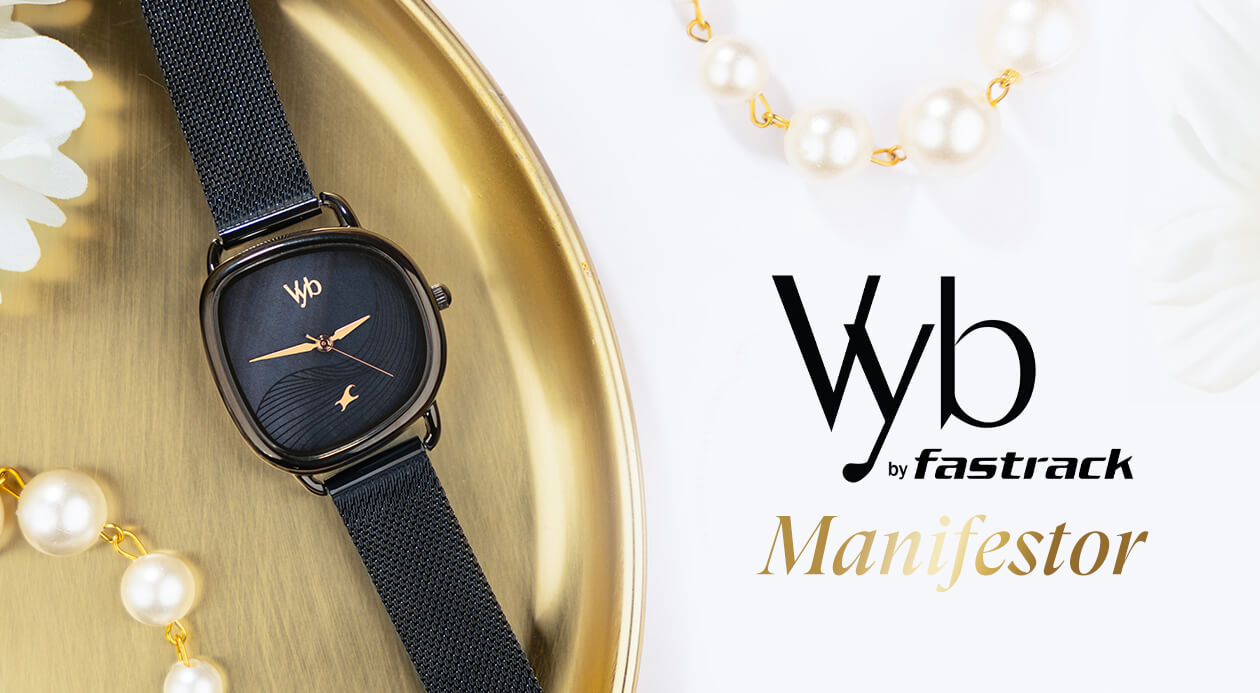 Buy Online Fastrack Vyb Manifester Quartz Analog Mother Of Pearl Dial ...