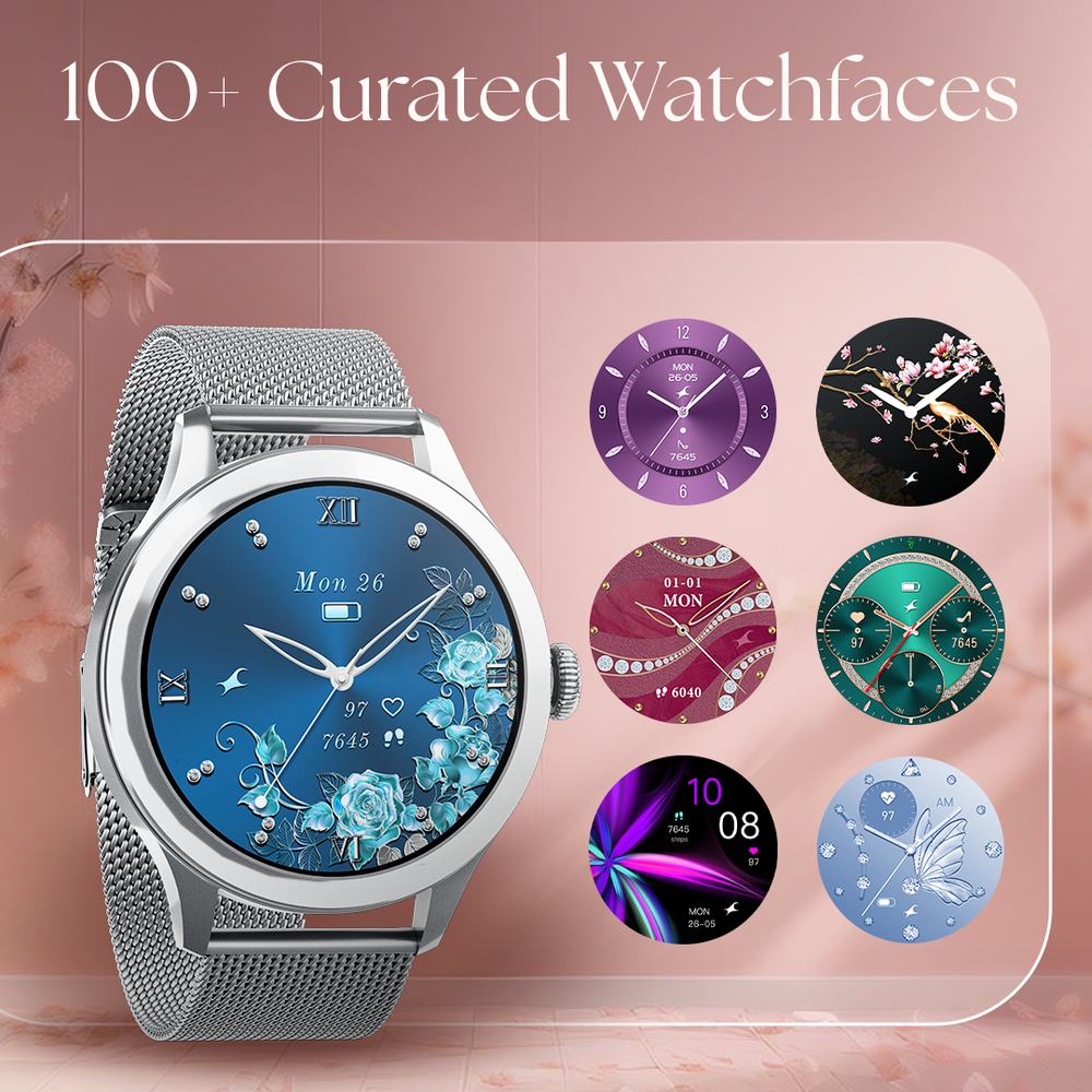 Buy Online Fastrack Noir Pro Womens Smartwatch with 3.0 cm Super AMOLED ...