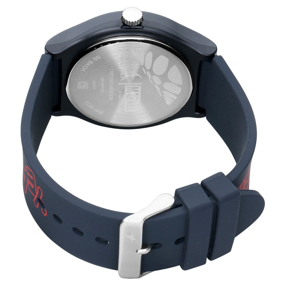 Buy Online Fastrack Deadpool Quartz Analog Bicolour Dial Silicone Strap ...