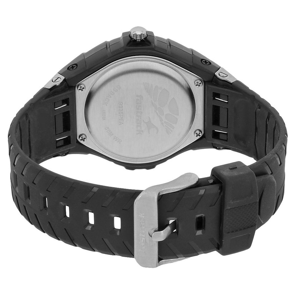 Buy Online Fastrack Quartz Analog Black Dial Plastic Strap Watch for ...