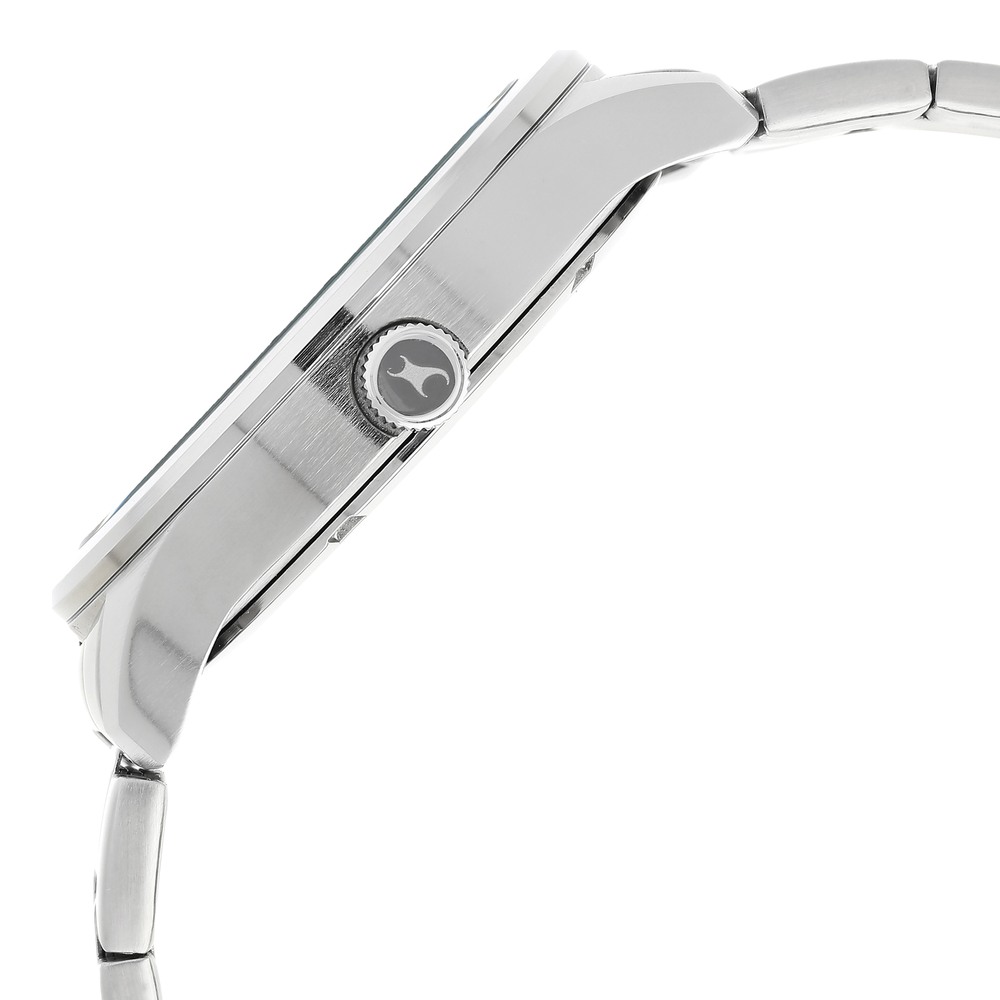 Buy Online Fastrack Loopholes Quartz Analog with Date White Dial ...