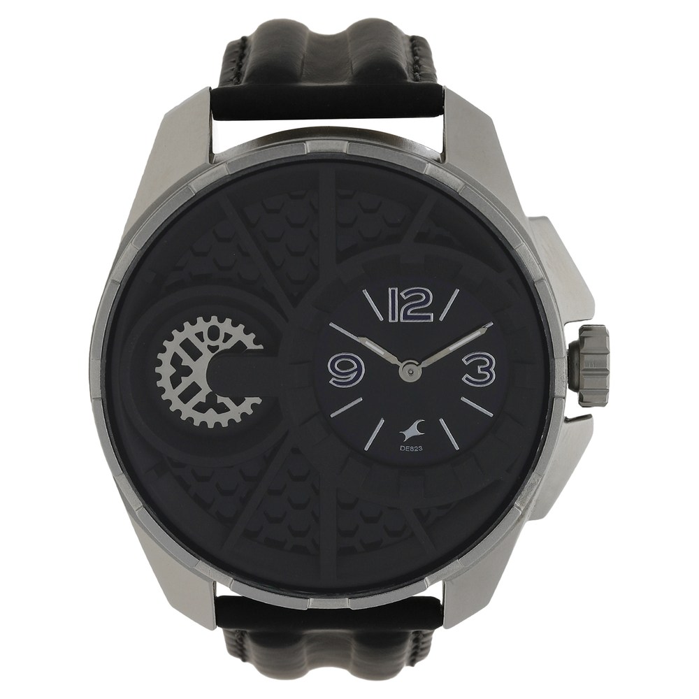 Buy Online Fastrack Quartz Analog Black Dial Metal Strap Watch for Guys ...