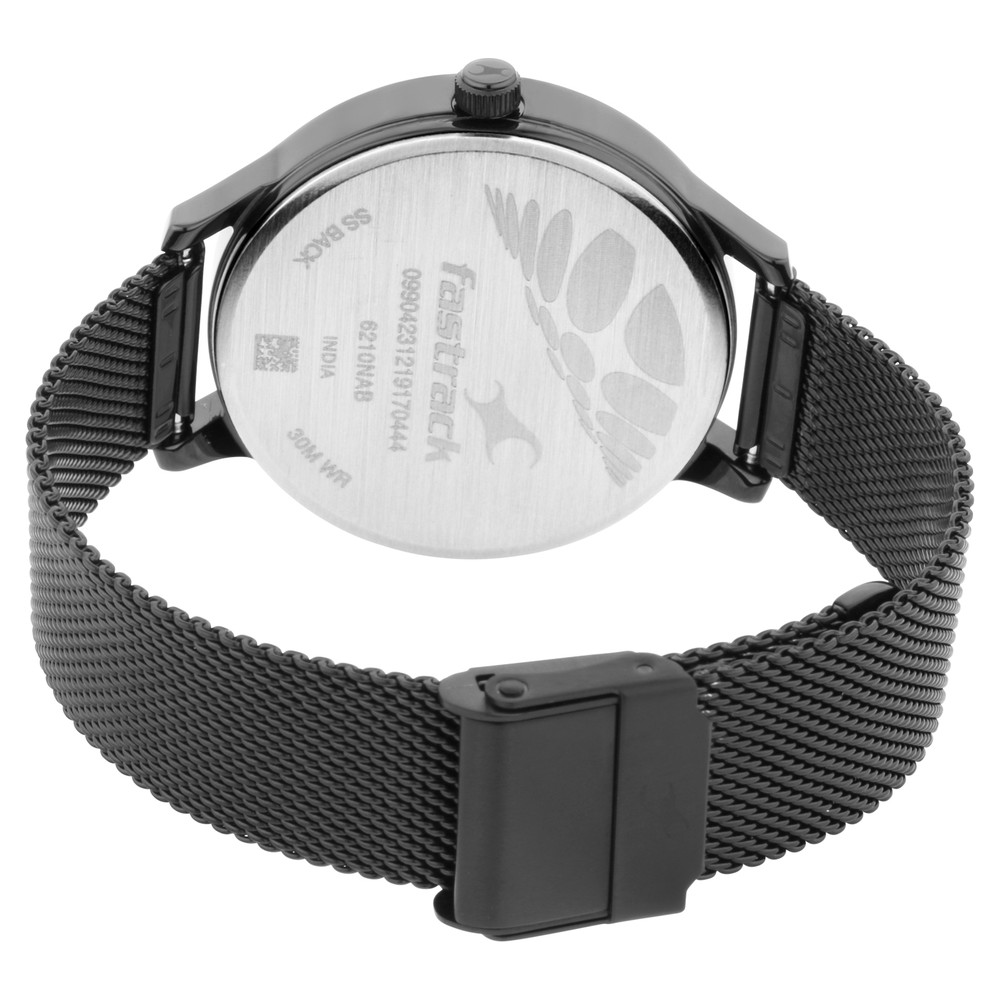Buy Online Fastrack Fit Outs Quartz Analog Pink Dial Metal Strap Watch ...