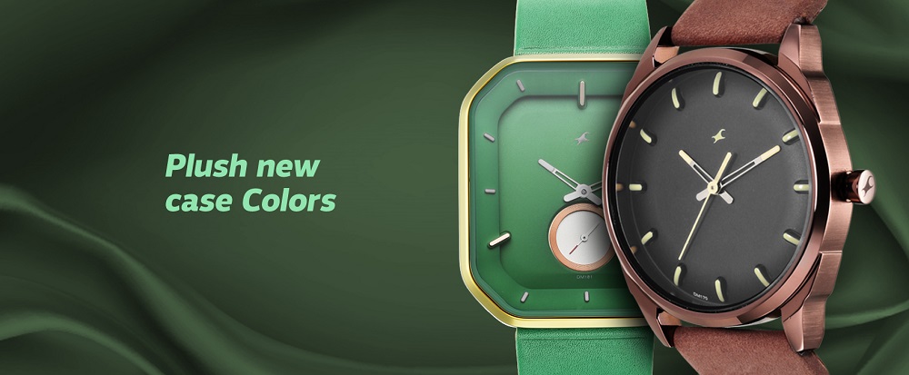 Buy Online Fastrack After Dark Black Dial Leather Strap Watch for Guys ...