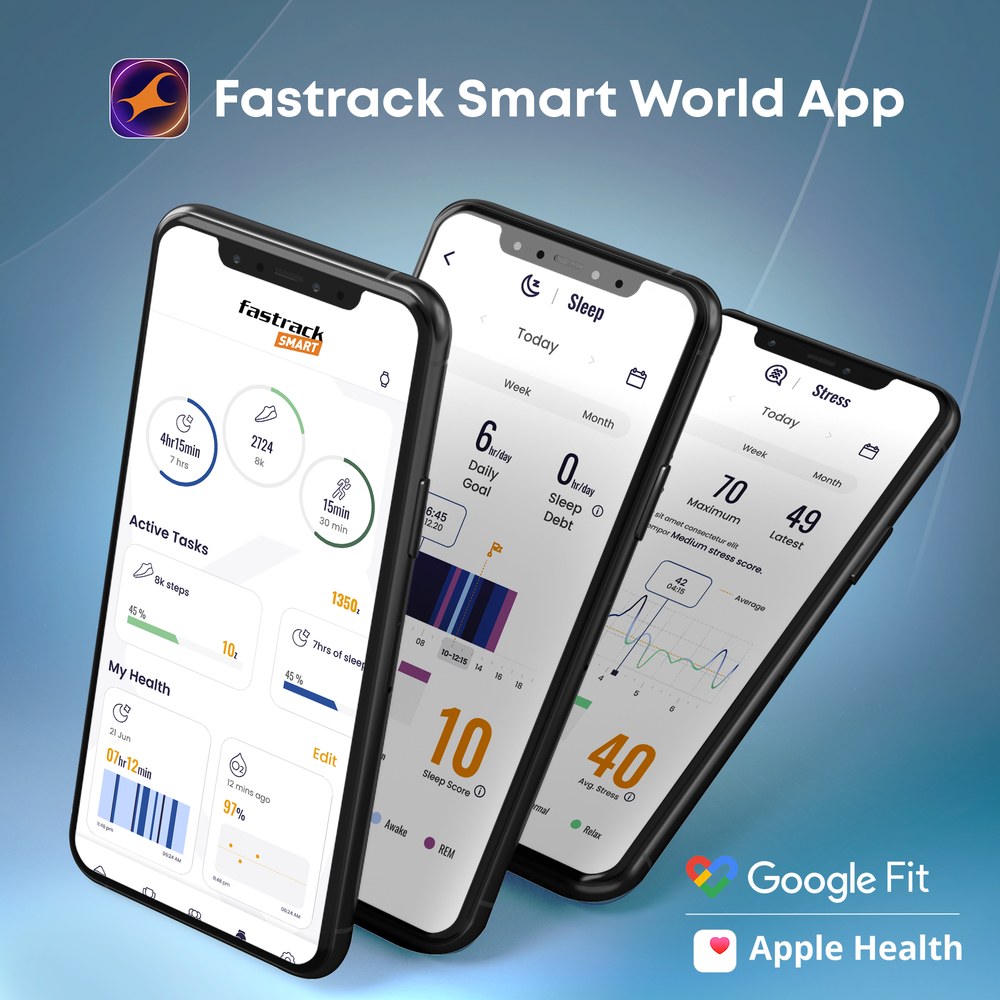 Buy Online Fastrack Astor FR2 Pro Smart Watch with 3.63 cm AMOLED ...