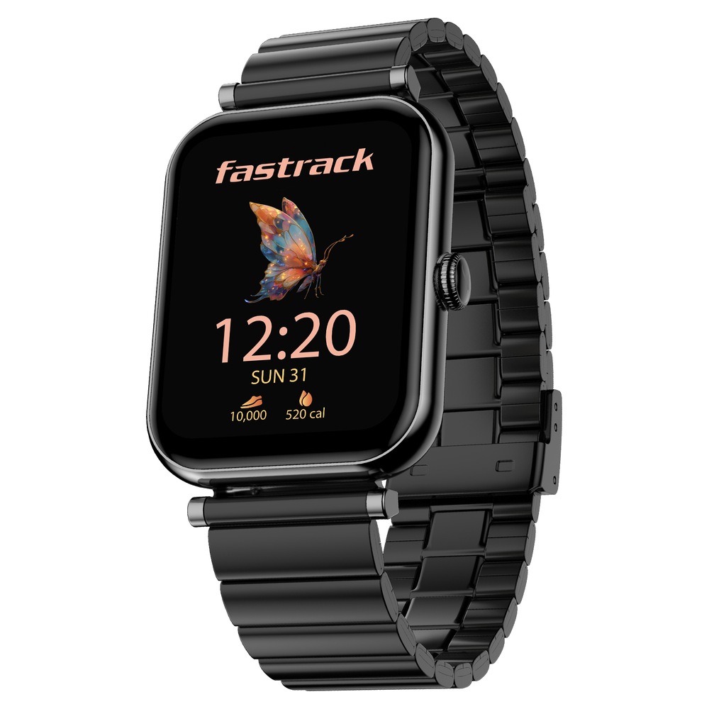 Buy Online Fastrack Noir Charm Women Smartwatch 1.65" inch AMOLED ...
