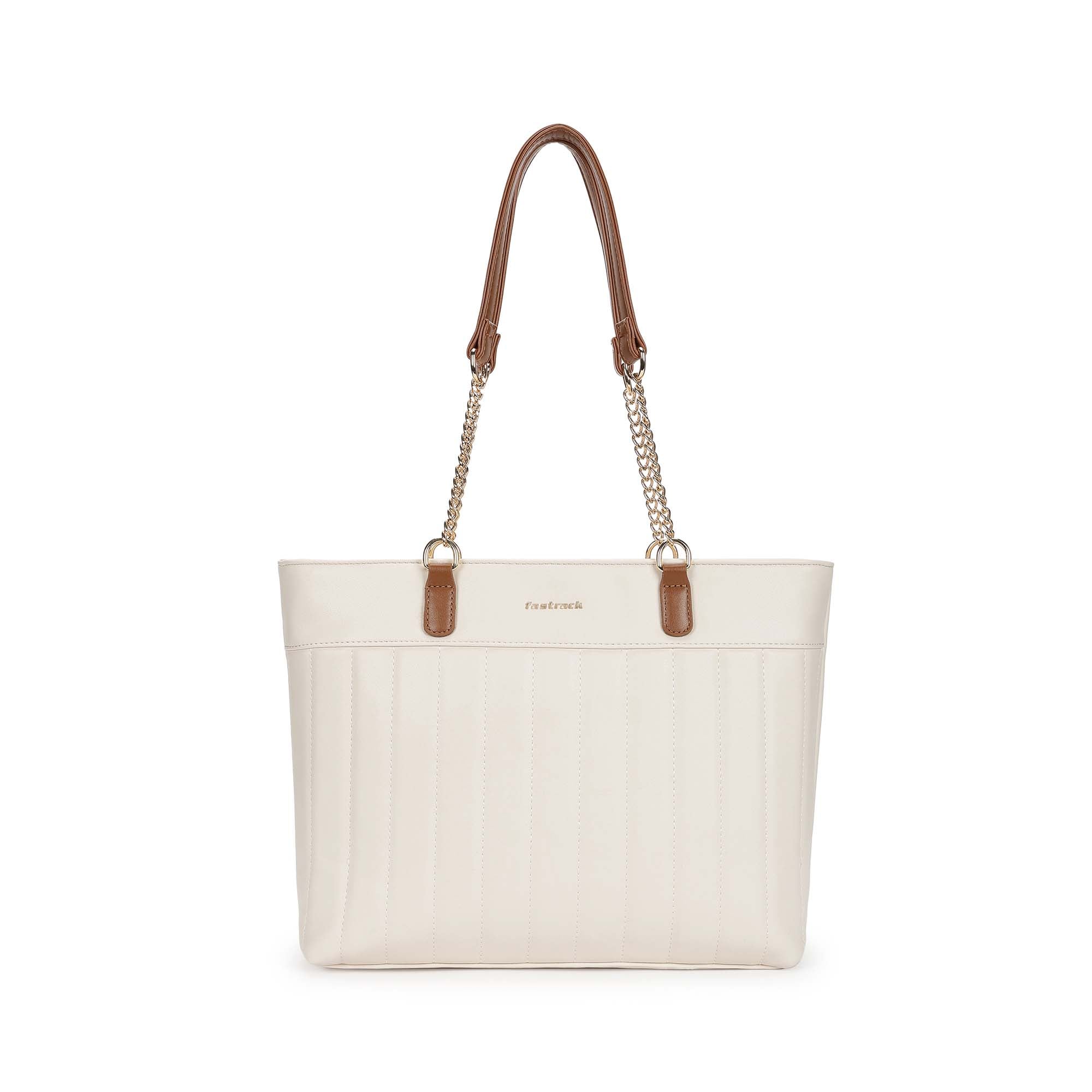 Buy Online Quilted tote bag - f253tomes06wh1 | Fastrack