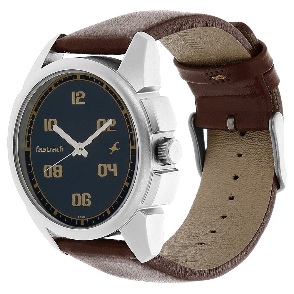 Buy Online Fastrack Blue Dial Quartz Analog Watch for Guys - 3124sl02 ...