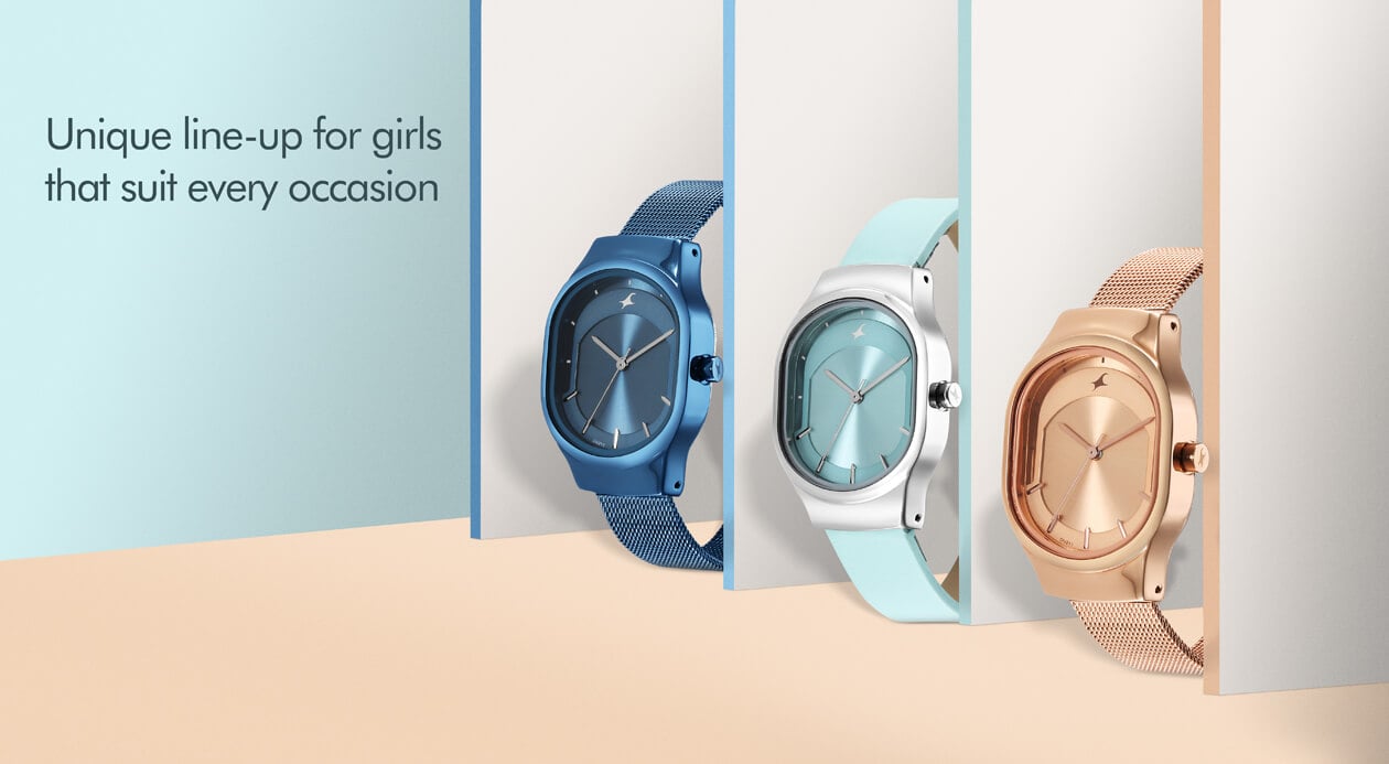 Buy Online Fastrack Snob X Silver Dial Leather Strap Watch for Guys ...