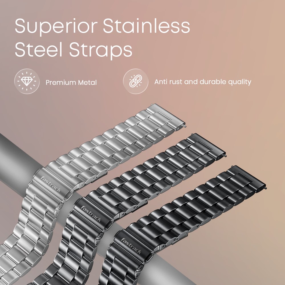 Buy Online Fastrack Radiant FX1 Luxury Metal Smartwatch with 3.6 cm ...