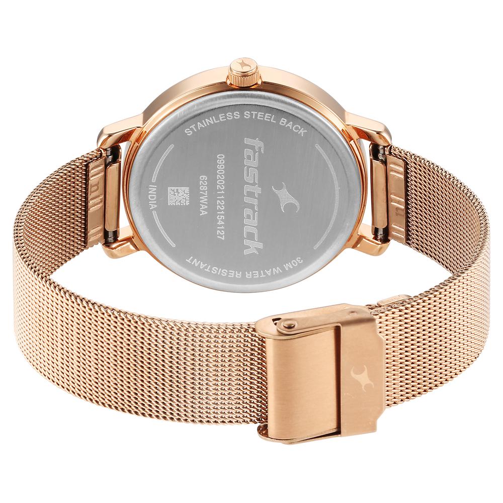 Buy Online Fastrack Urban Camo Brown Dial Watch for Girls - 6287wm01_p ...