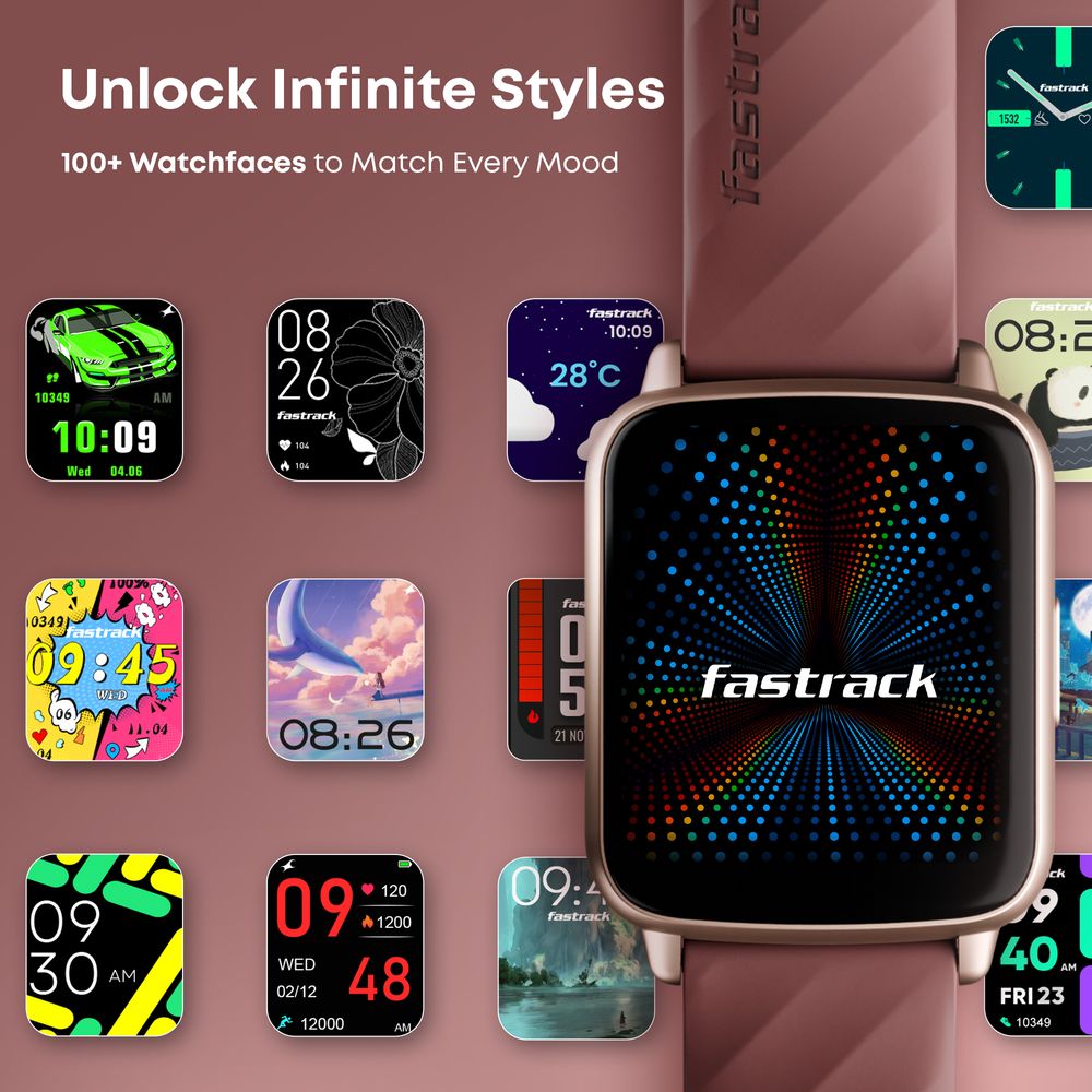 Buy Online Fastrack Jupiter S1 Smartwatch comes with 4.64 cm TFT ...