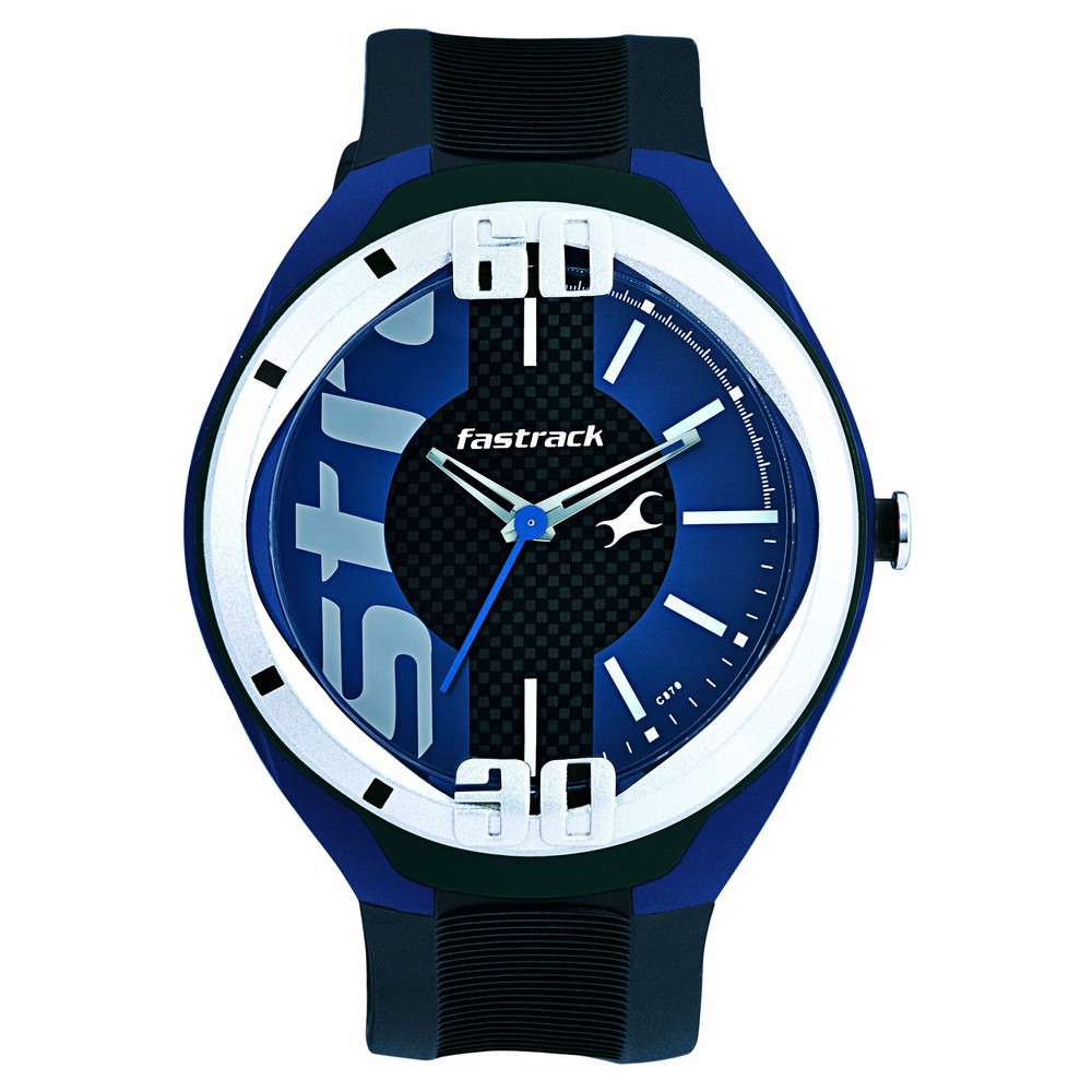Buy Online Fastrack Quartz Analog Bicolour Dial Plastic Strap Watch for ...
