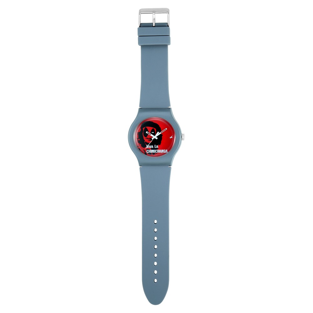 Buy Online Fastrack Deadpool Quartz Analog Bicolour Dial Silicone Strap ...