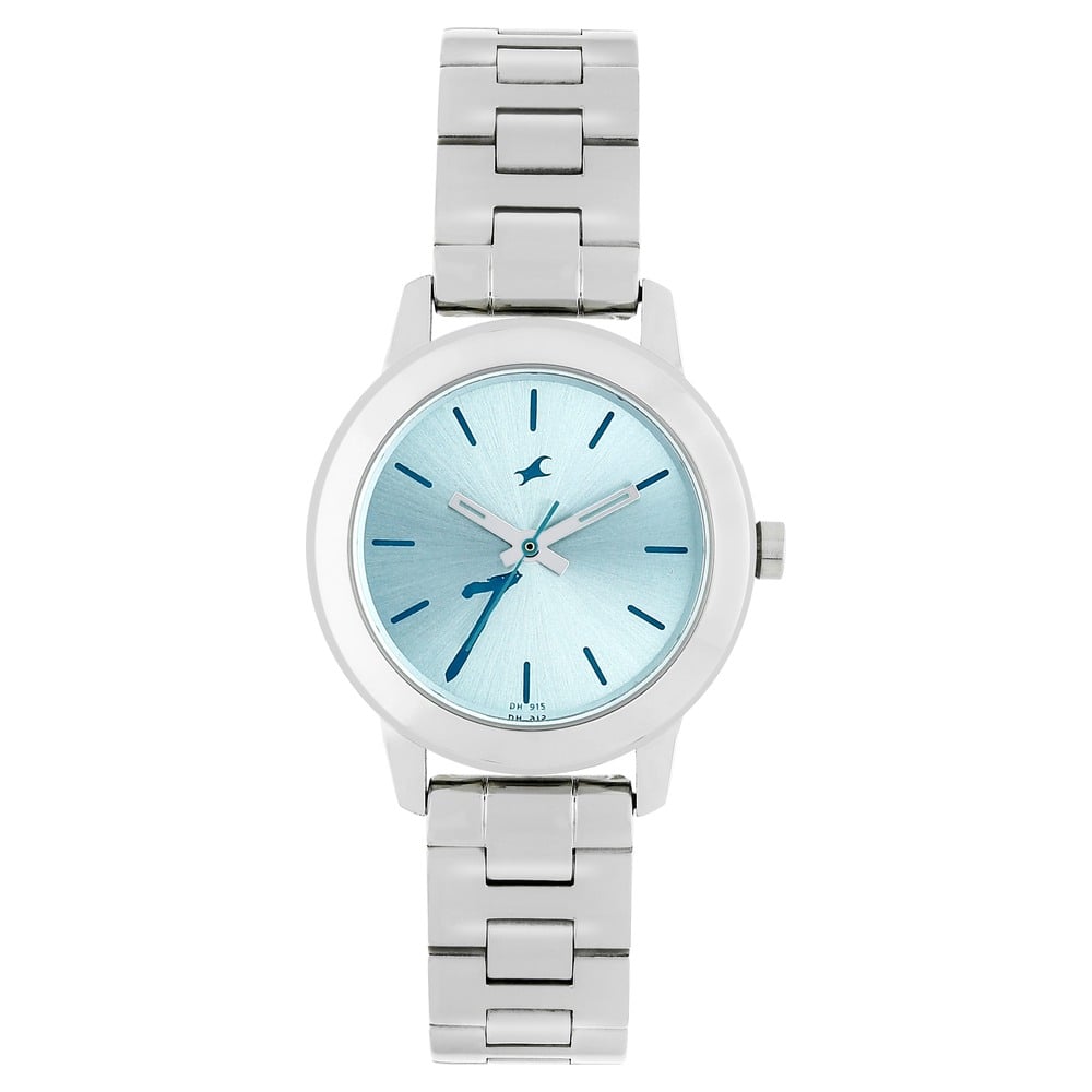 Buy Online Fastrack Tropical Waters Quartz Analog Green Dial Metal ...