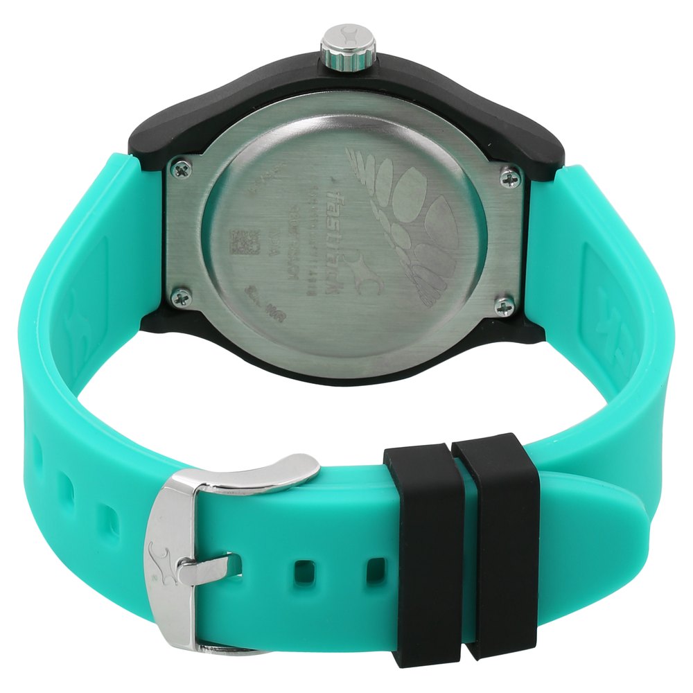 Buy Online Fastrack Quartz Analog White Dial Silicone Strap Watch for ...