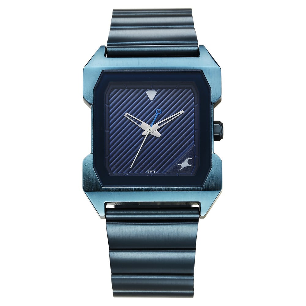 Buy Online Fastrack Pulse Quartz Analog Blue Dial Blue Stainless Steel ...