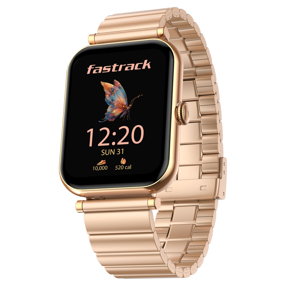 Buy Online Fastrack Noir Charm Women Smartwatch 1.65" inch AMOLED ...