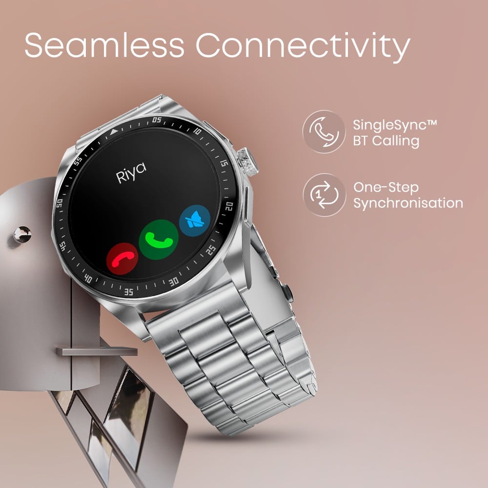 Buy Online Fastrack Radiant FX1 Luxury Metal Smartwatch with 3.6 cm ...