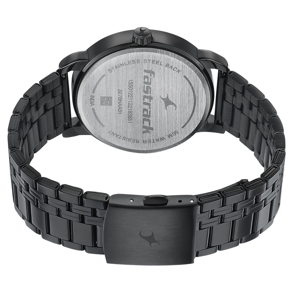 Buy Online Fastrack Style Up Grey Dial Stainless Steel Strap Watch for ...