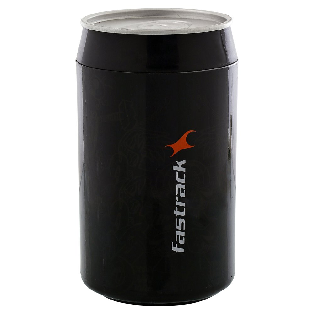 Buy Online Fastrack Quartz Analog Digital Grey Dial Leather Strap Watch ...