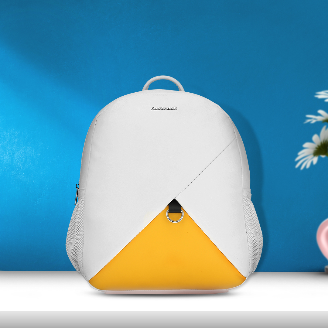 Buy Online Fastrack Colourblocked Backpack - f234bpmes10yl1 | Fastrack