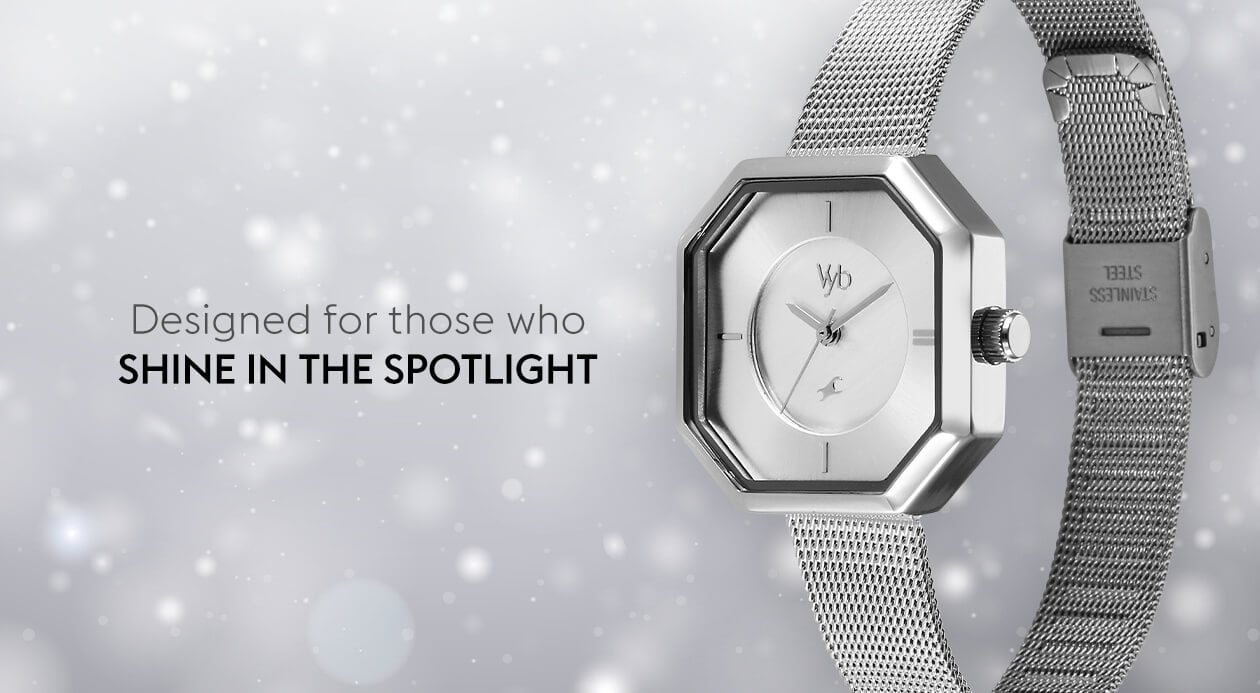 Buy Online Fastrack Vyb Prodigy Quartz Analog Rose Gold Dial Stainless ...