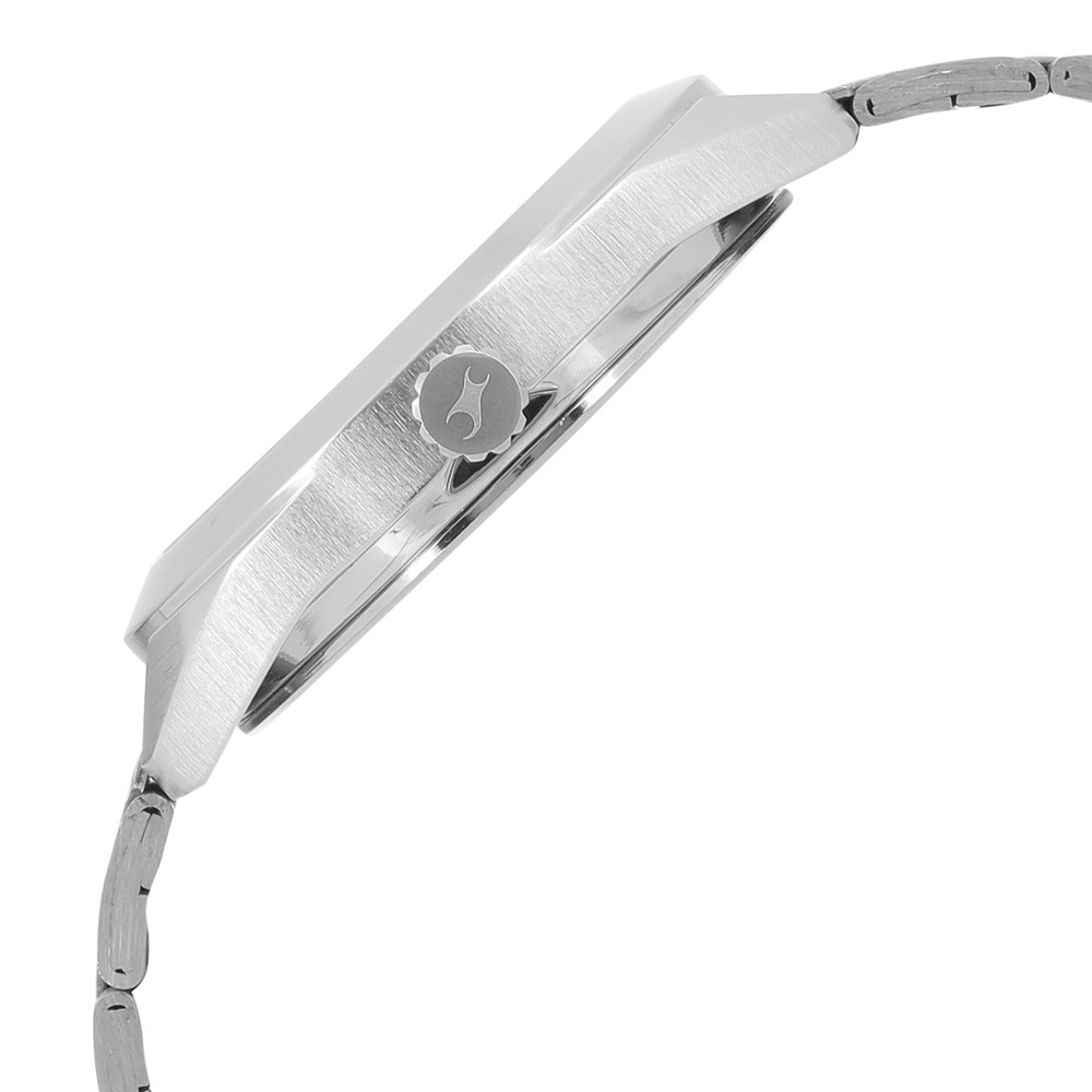 Buy Online Fastrack Varsity Quartz Analog White Dial Stainless Steel ...