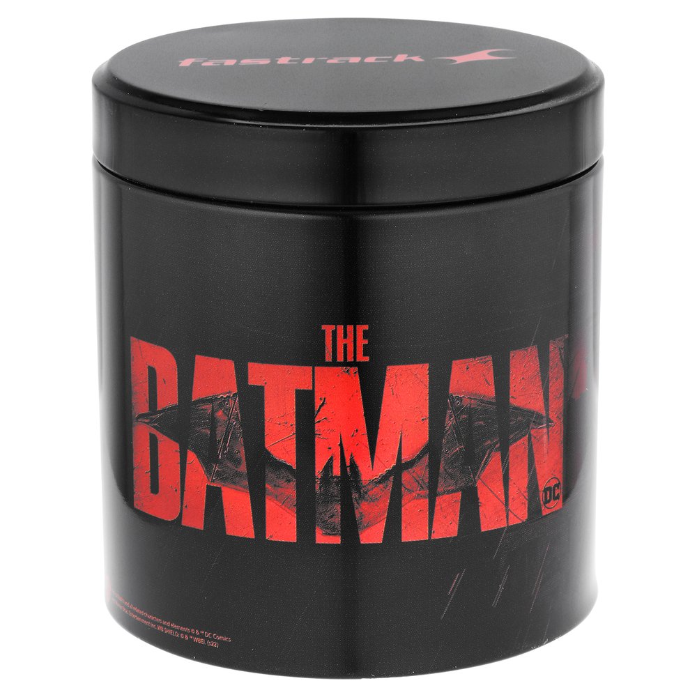 Buy Online Fastrack Batman Quartz Analog Black Dial Leather Strap Watch ...