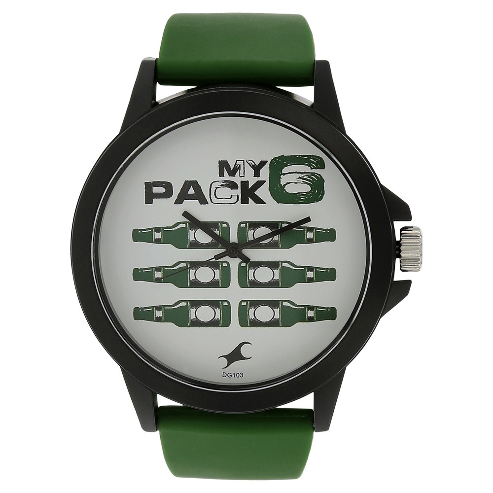 Buy Online Fastrack Quartz Analog White Dial Plastic Strap Watch for ...