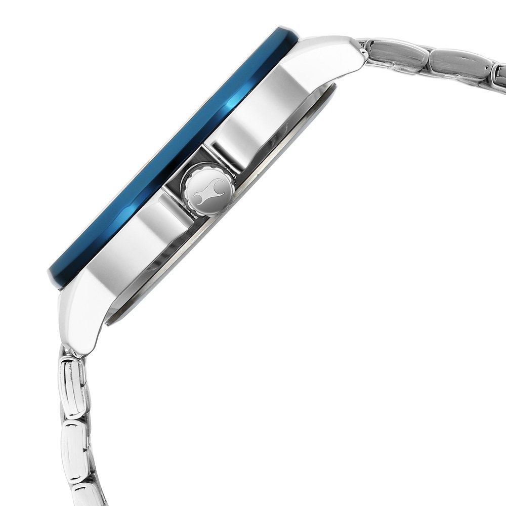 Buy Online Fastrack Exuberant Quartz Multifunction Silver Dial ...