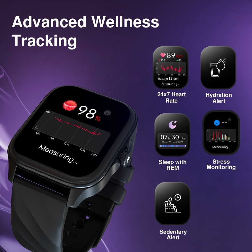 Buy Online Fastrack New Astor FS1 PRO Smartwatch, Large Super AMOLED ...