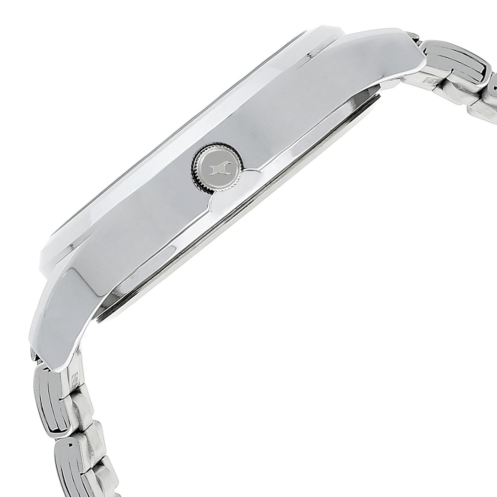 Buy Online Fastrack Bold Quartz Analog Blue Dial Stainless Steel Strap ...