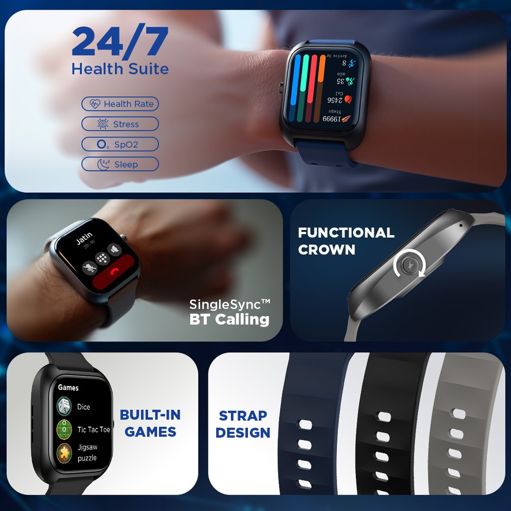 Buy Online Fastrack VOX Plus - 4.69 cm Ultra Vu Display, To do list ...