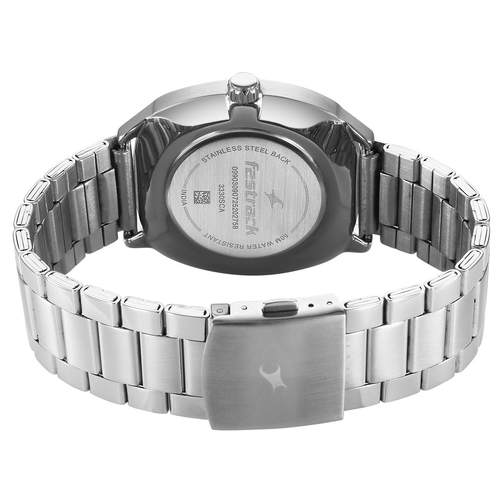 Buy Online Fastrack Tick Tock Quartz Multifunction Silver Dial ...
