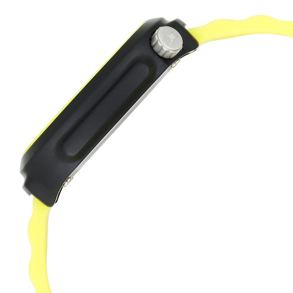 Buy Online Fastrack Hype Adventure Quartz Analog Black Dial Yellow ...