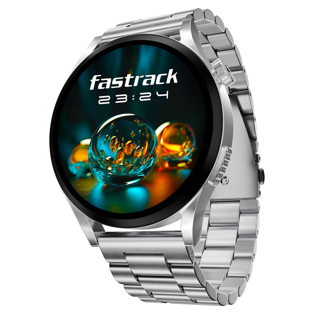 Buy Online Fastrack Radiant FX4 Premium Metal Smartwatch with 3.8 cm ...