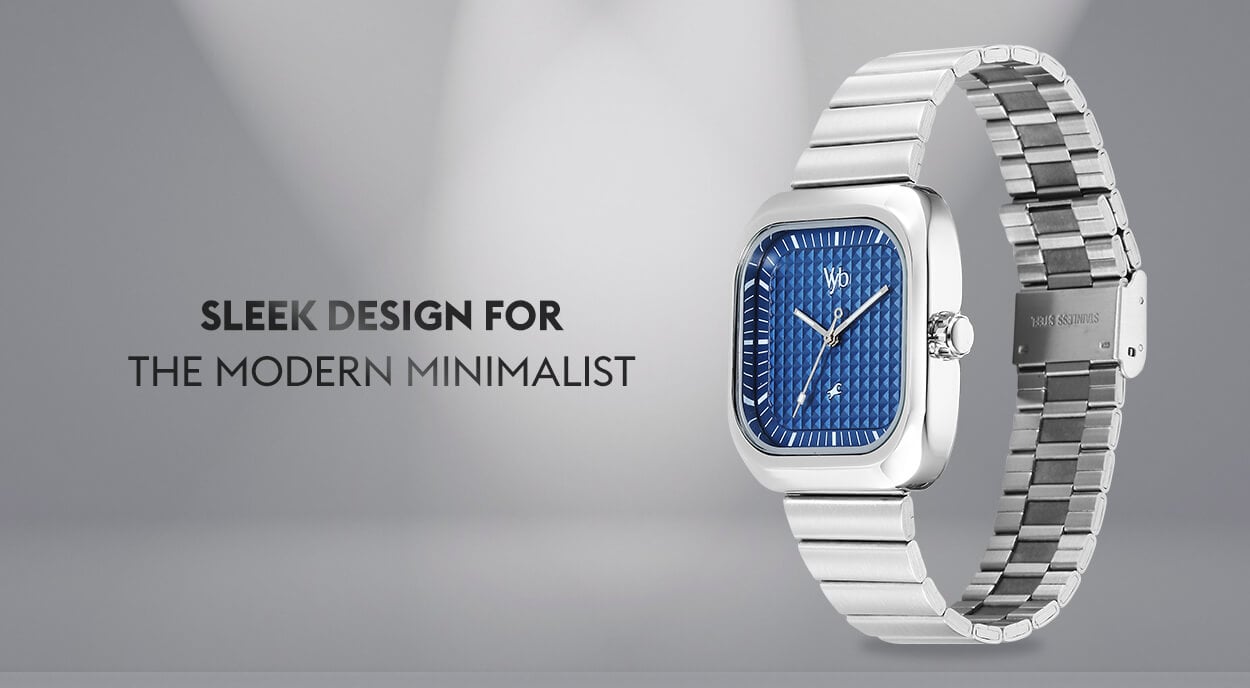Buy Online Fastrack Vyb Maverick Quartz Analog Grey Dial Grey Metal ...