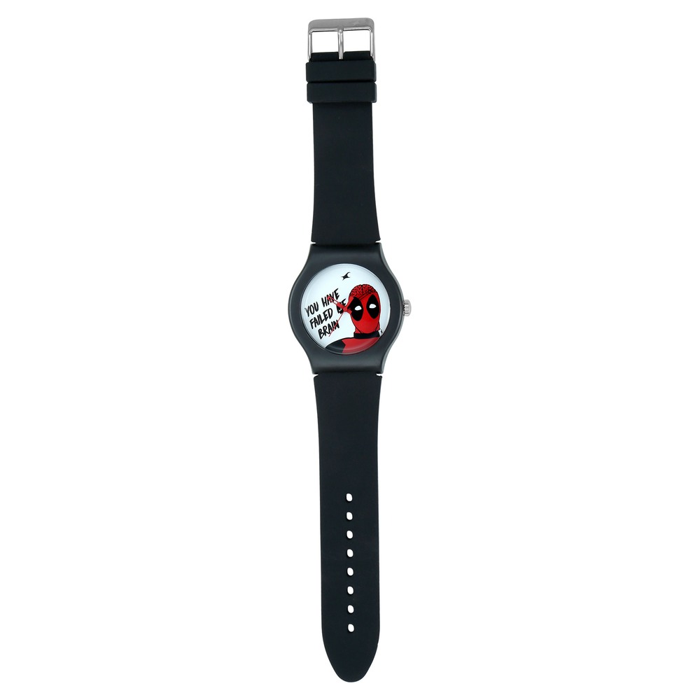 Buy Online Fastrack Deadpool Quartz Analog Bicolour Dial Silicone Strap ...