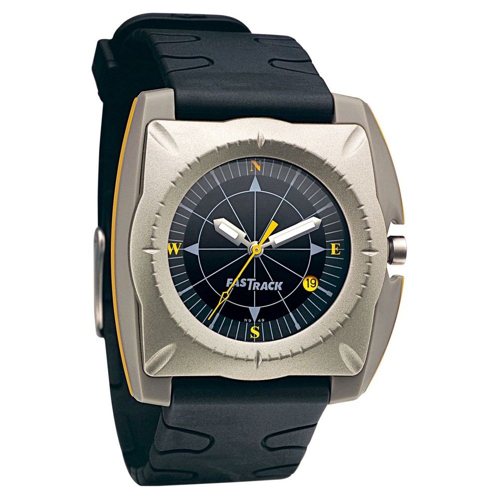 Buy Online Fastrack Quartz Analog Black Dial Plastic Strap Watch for ...