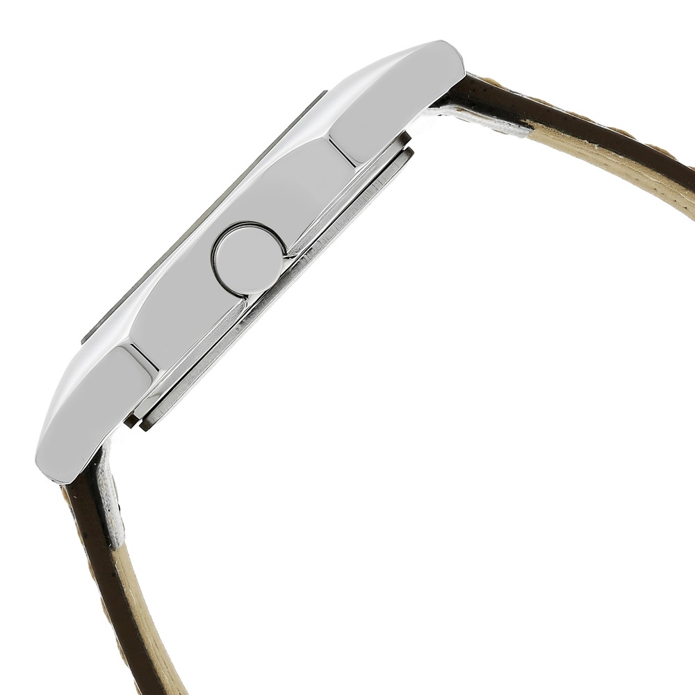 Buy Online Fastrack Quartz Analog Silver Dial Leather Strap Watch for ...