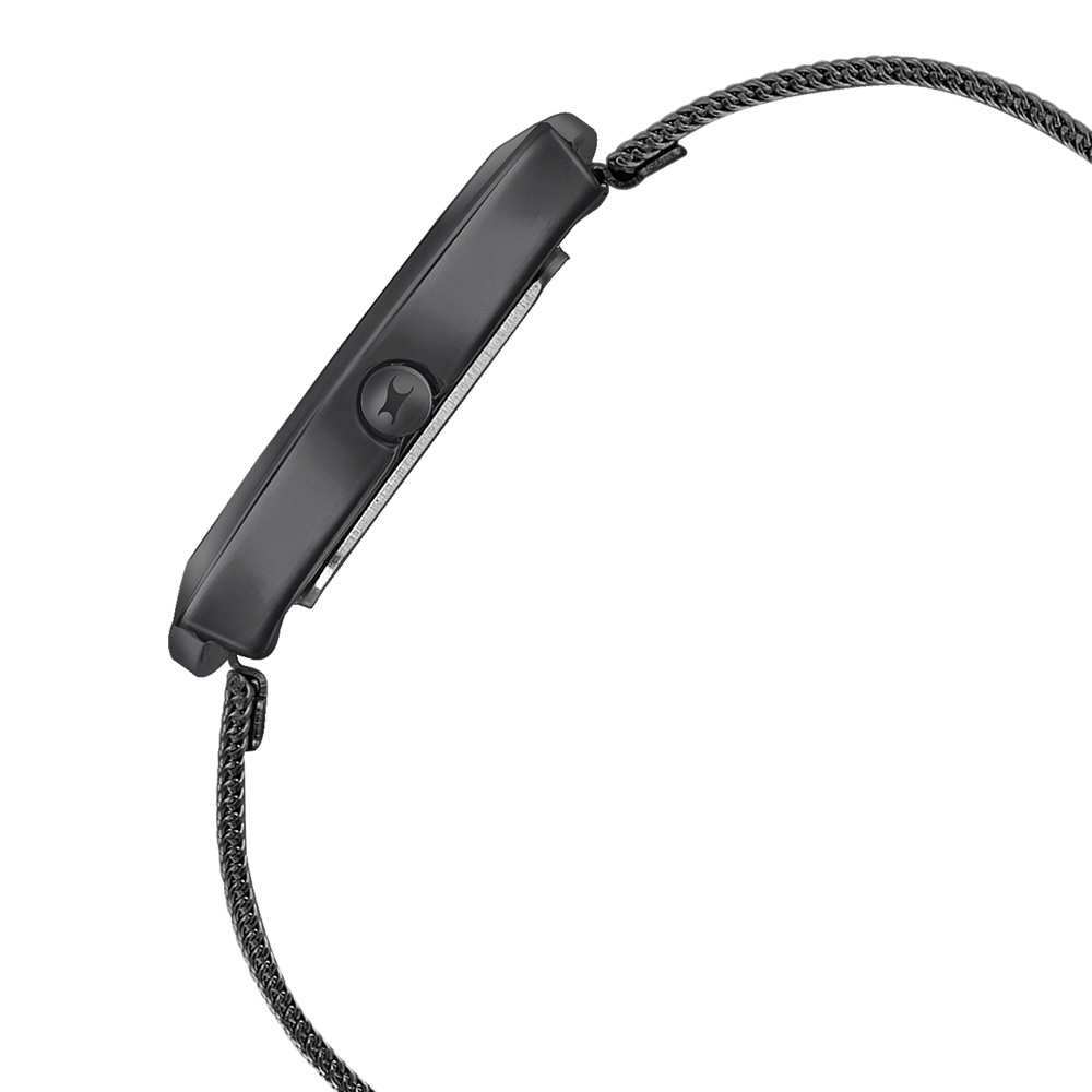 Buy Online Fastrack Pulse Quartz Analog Black Dial Stainless Steel ...