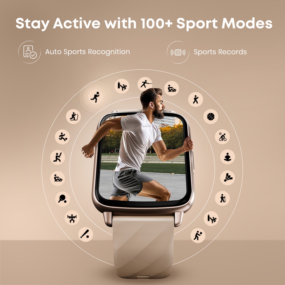 Buy Online Fastrack Jupiter S1 Smartwatch comes with 4.64 cm TFT ...