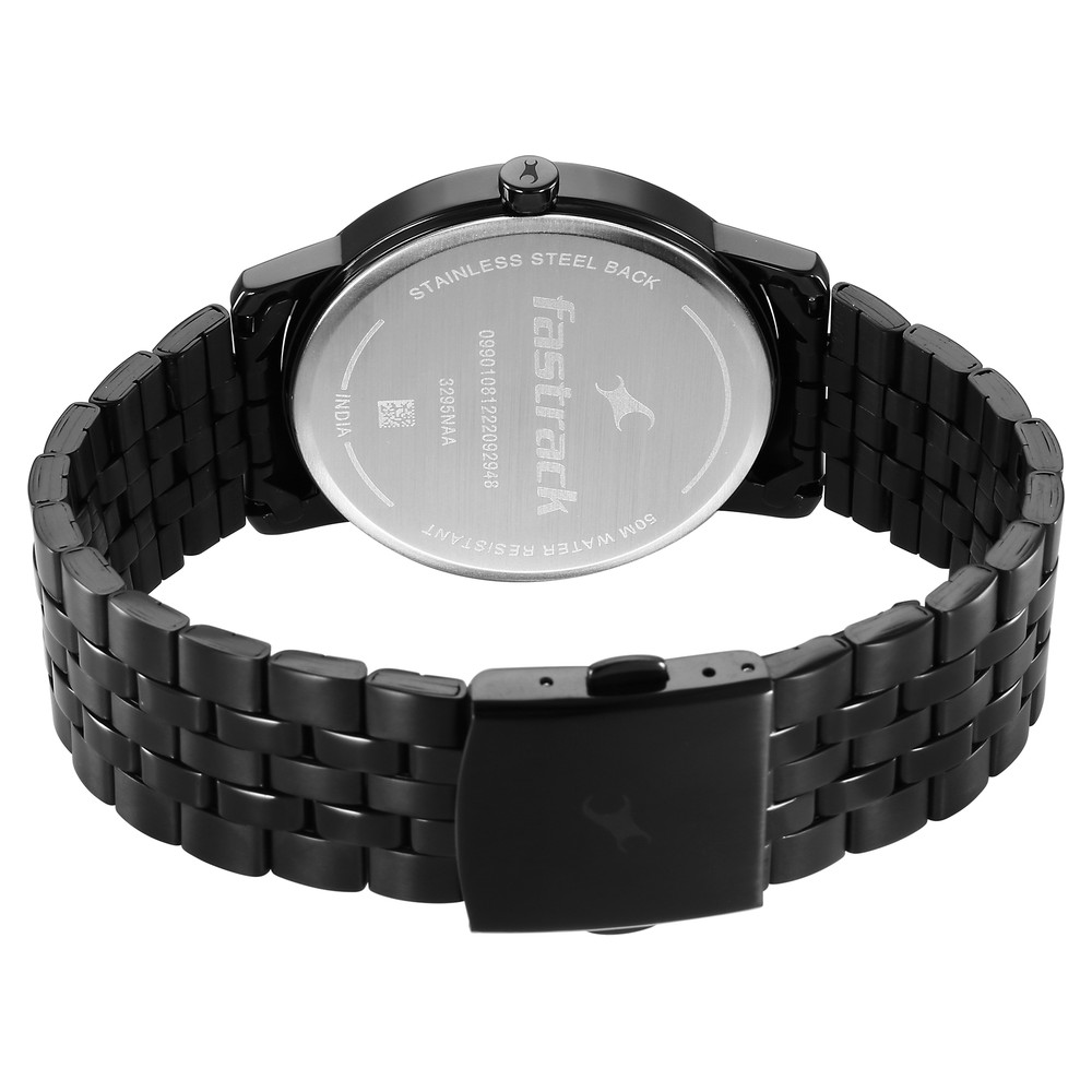 Buy Online Fastrack Urban Camo Black Dial Watch for Guys - nu3295nm01 ...
