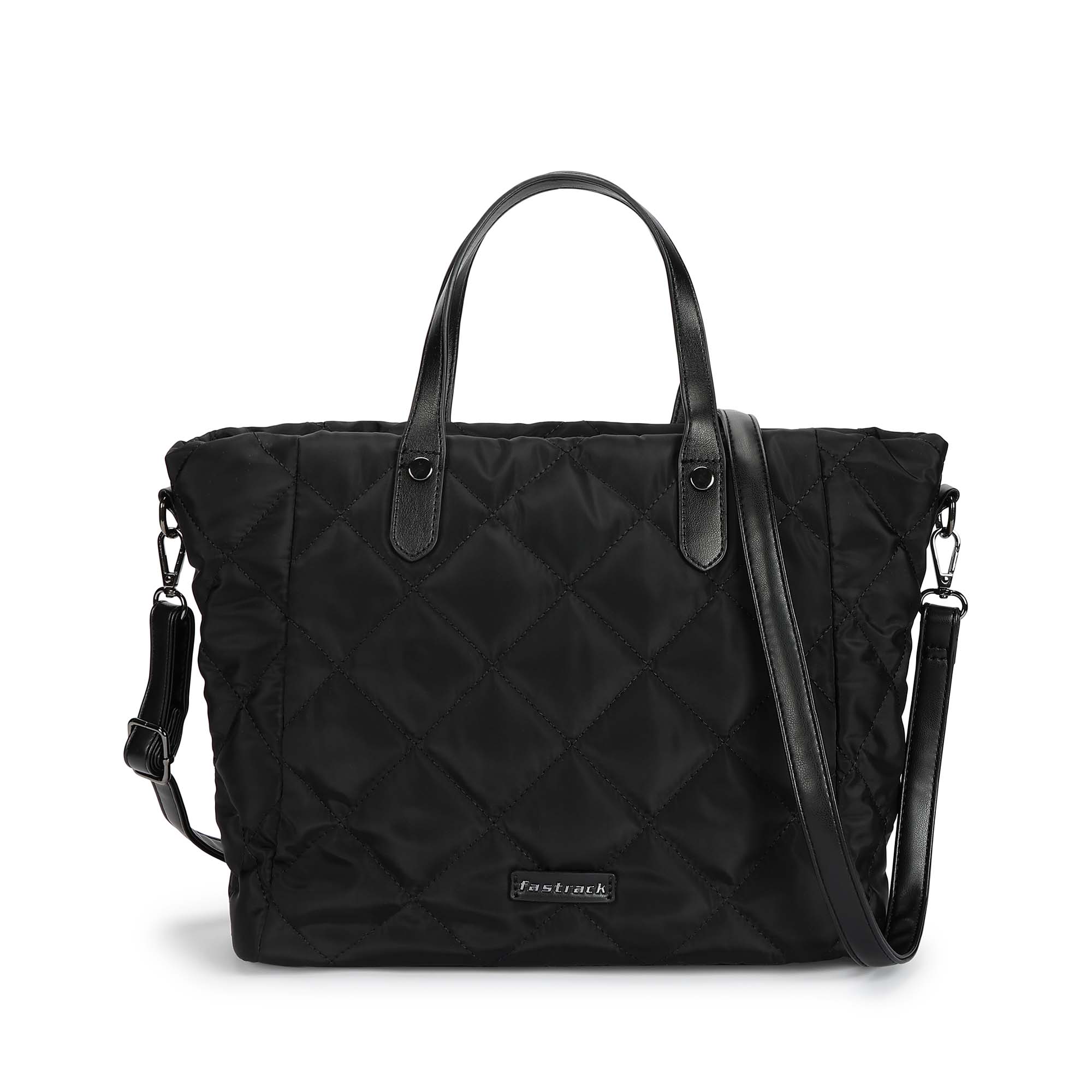 Buy Online Fastrack Quilted Tote - f253tomen05bk1 | Fastrack