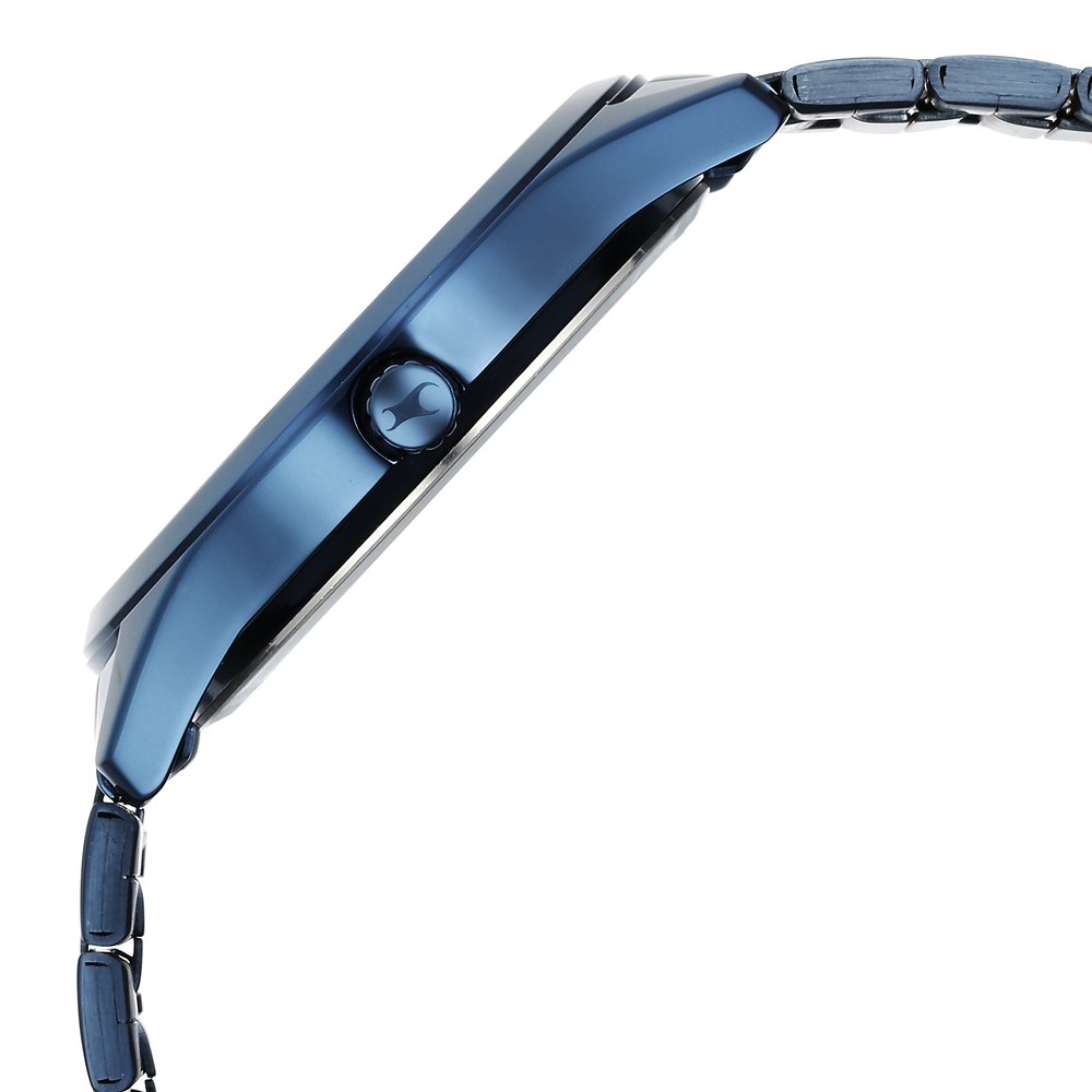 Buy Online Fastrack Stunners Quartz Analog Blue Dial Blue Metal Strap ...