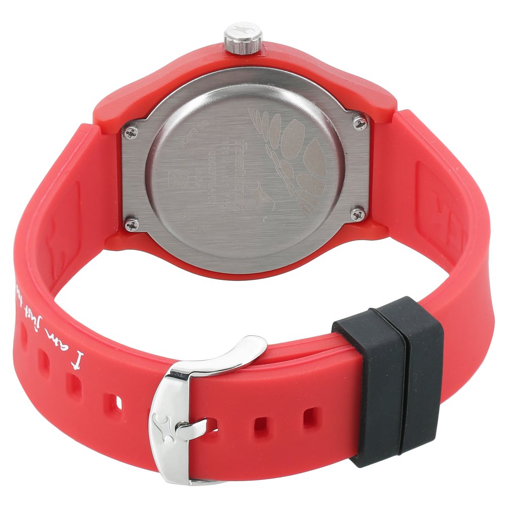 Buy Online Fastrack Quartz Analog Grey Dial Silicone Strap Watch for ...